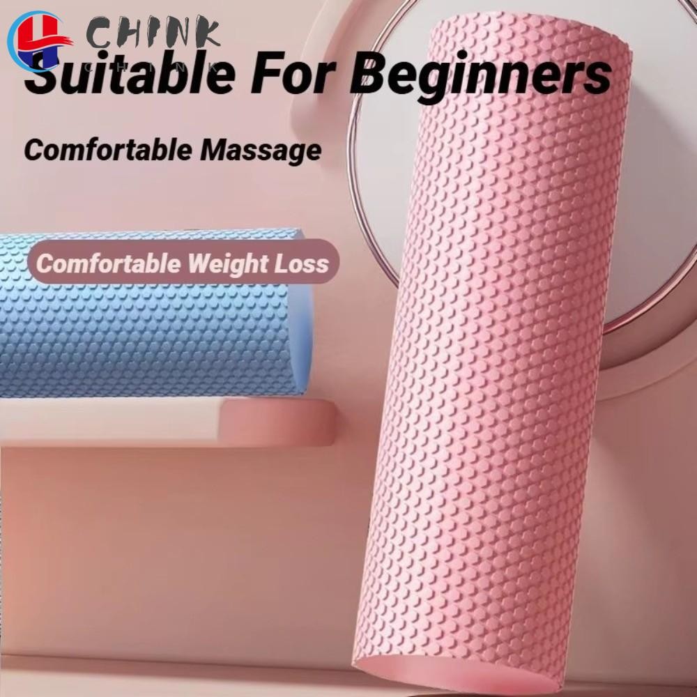 CHINK Pilates Foam Roller, Solid 30/45cm Yoga Foam Roller, Durable ...