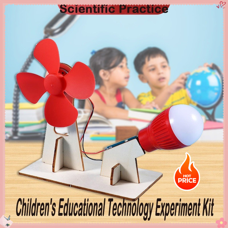 Min DIY Wind Driven Hand Generator Student Science Experiment Wind ...