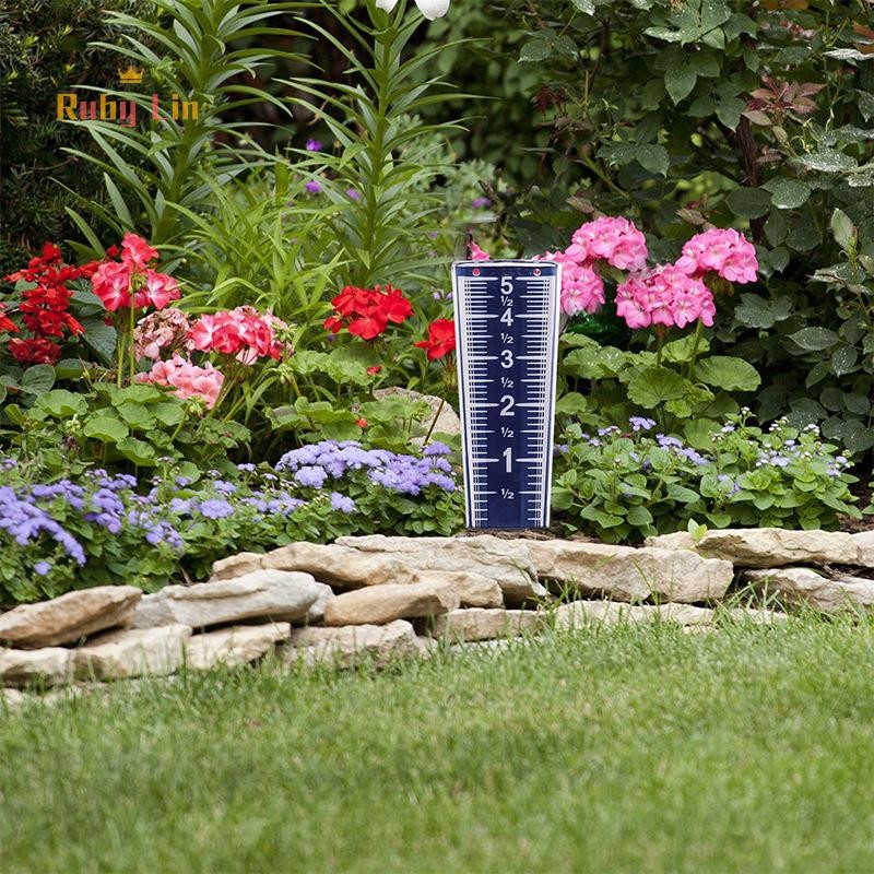 Ruby Lin Garden Rain Gauge Rain Gauge Outdoor Rain Gauge Garden Rain ...