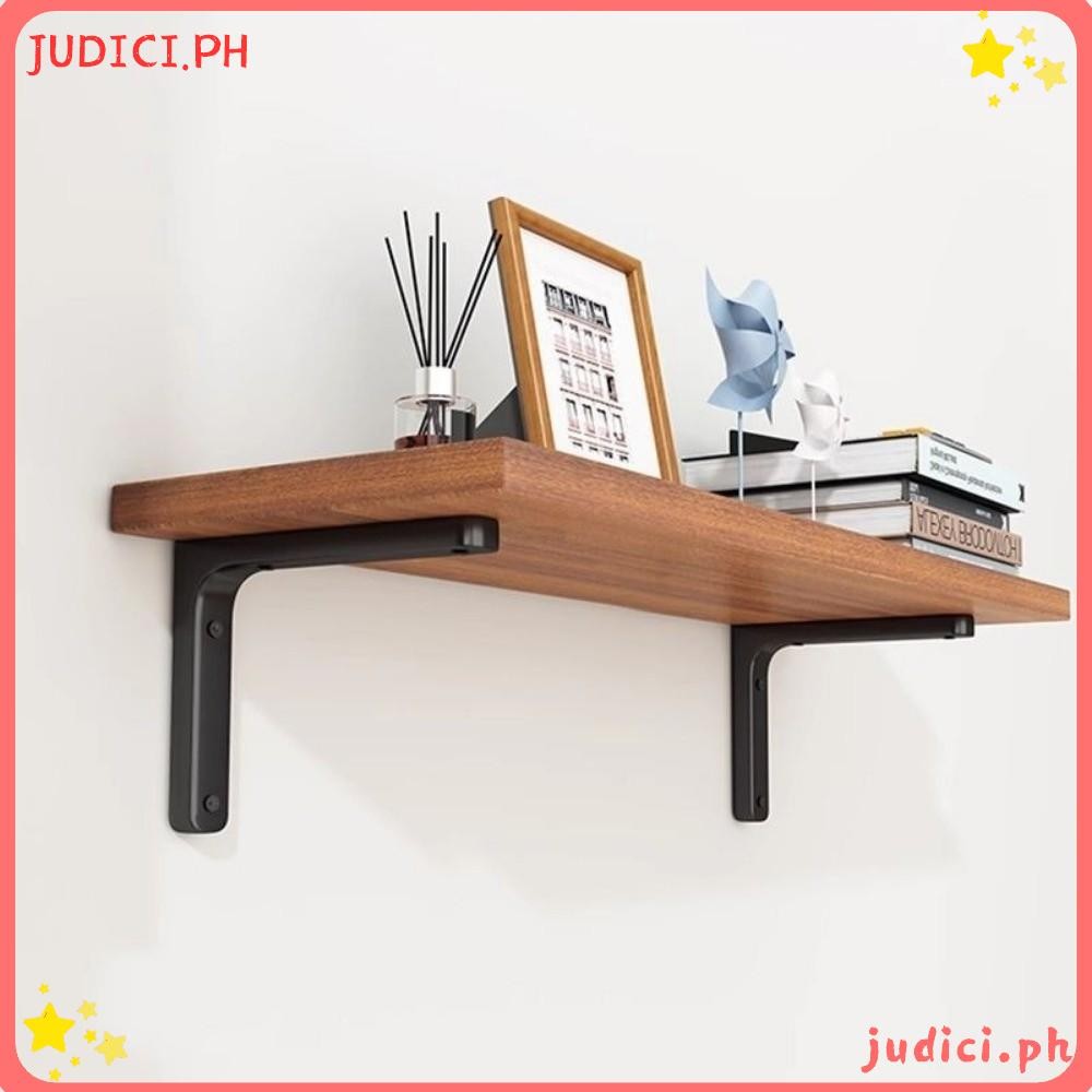 JUDICI Shelf Storage, Hanging Space-Saving Wood Board Bracket, Easy To ...