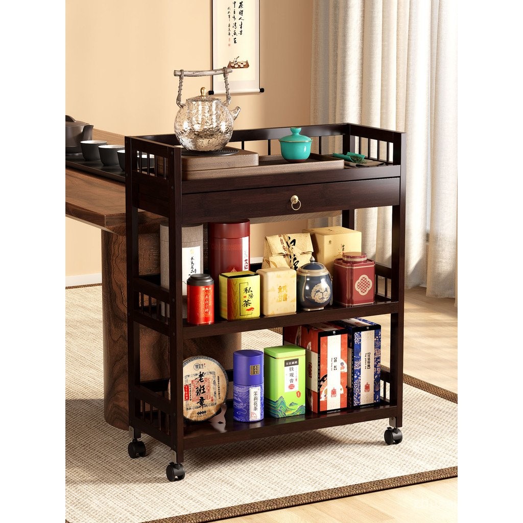 Bogu Rack Solid Wood Chinese Style Tea Set Display Storage Cabinet ...