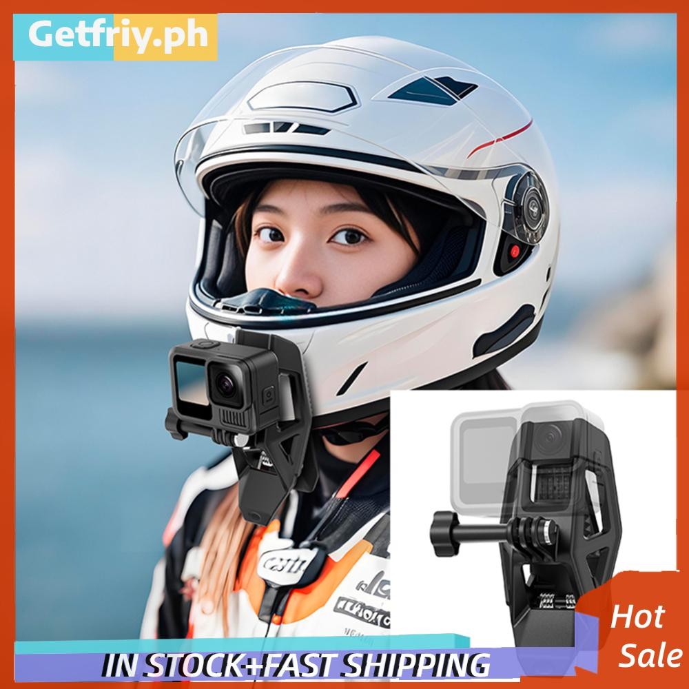 Gripper Mount Helmet Clamp Mount Motorcycle Helmet Chin Bracket for DJI ...