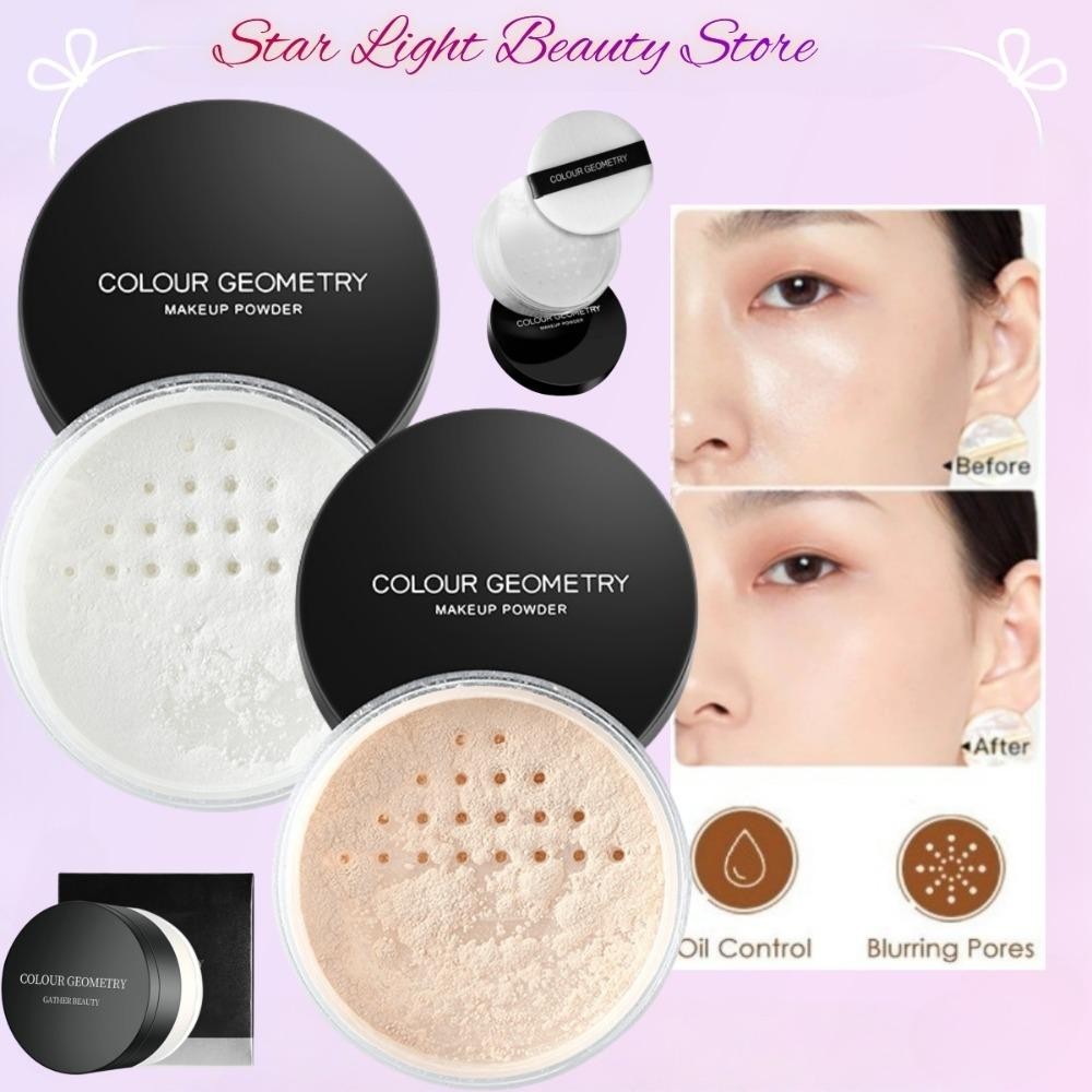 Makeup Setting Powder Waterproof Oil Control Face Powder Loose Powder ...