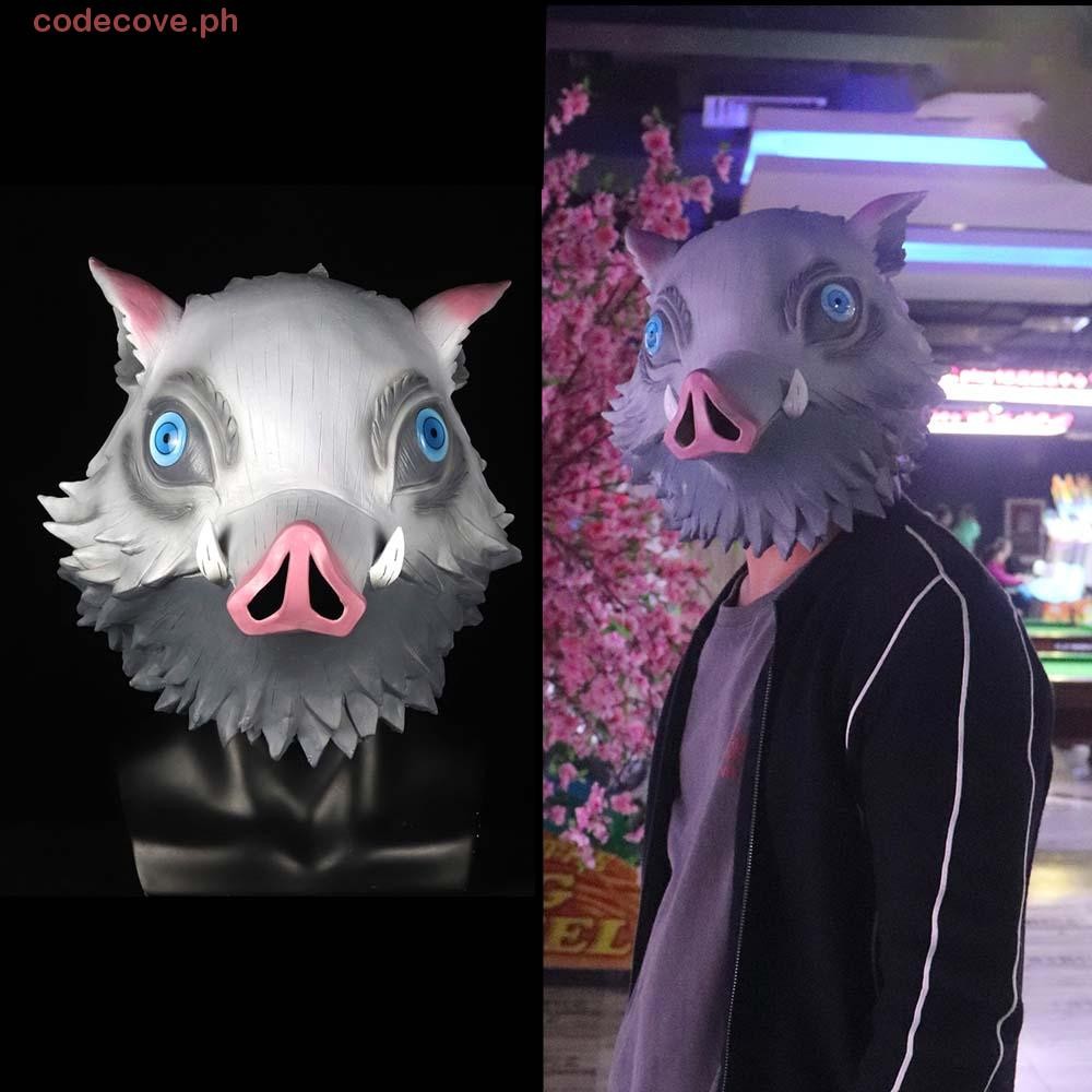 CODECOVE Demon Slayer Mask, Tanjirou Demon Slayer Kimetsu No Yaiba ...