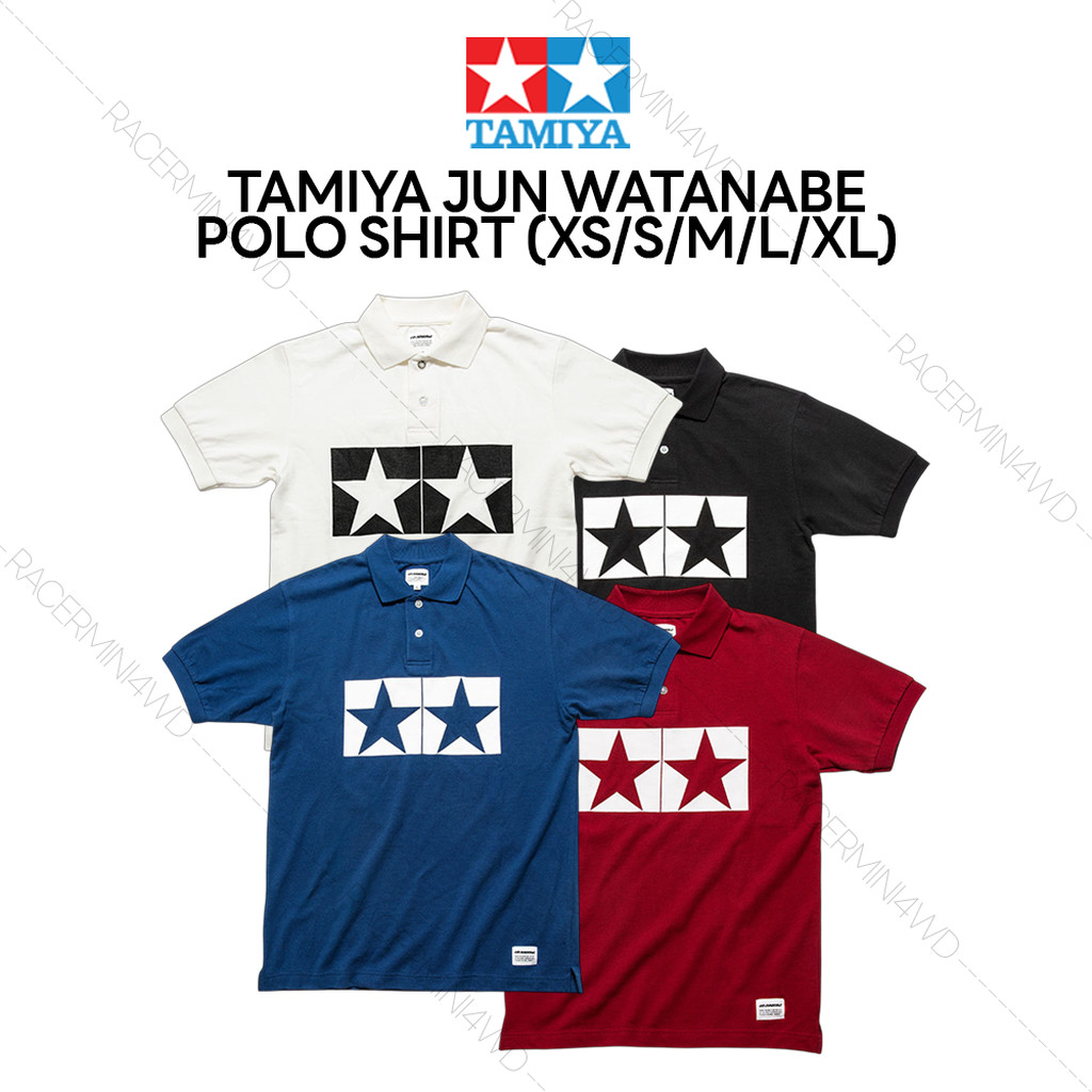 TAMIYA Jun Watanabe Logo Polo Shirt | Shopee Philippines