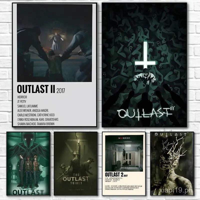 Horror Game "O-Outlast" Poster Printing Home Bedroom Wall Decoration,No ...