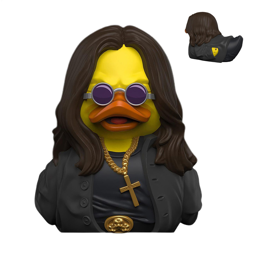 Mini Ozzy Resin Duck Statue OSBOURNE Collectible Duck Figure | Shopee ...