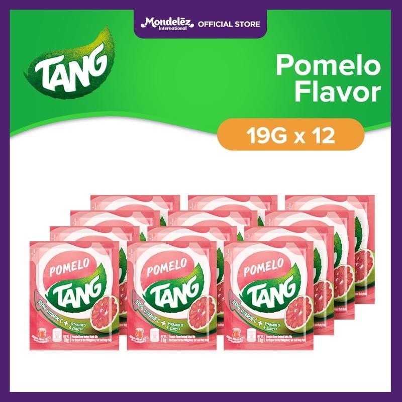 Tang Instant Drink Mix - Pomelo Flavor 19g with Vitamins and Minerals C ...