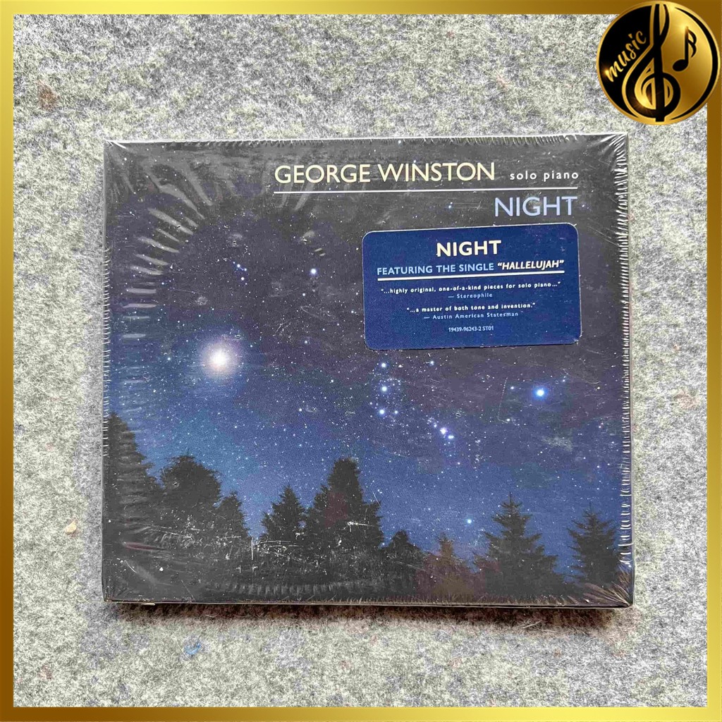 George Winston Night Original CD Album [Sealed] Brand New 1Z1049 EIPH2 ...