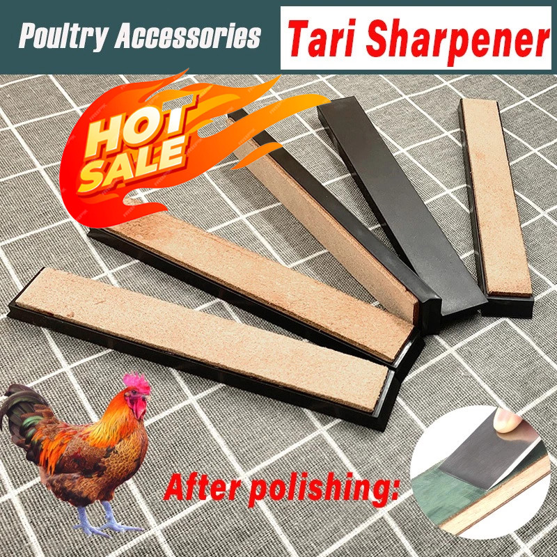 Tari Leather Sharpener Gaff Tari Sharpener Knife Sharpener for gamecock ...