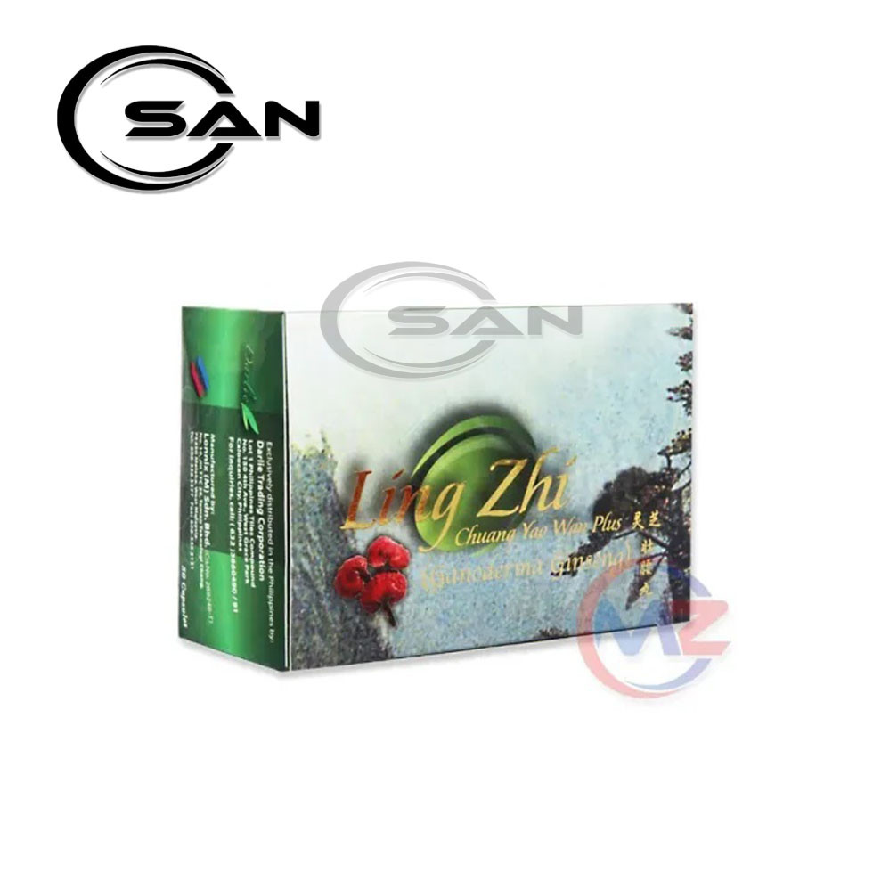 SAN Ling Zhi Chuang Yao Wan Plus Capsule Box of 50 | Shopee Philippines