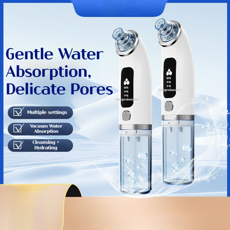 3-in-1 Oxygen Facial Device – Blackhead Remover & Hydration Machine ...
