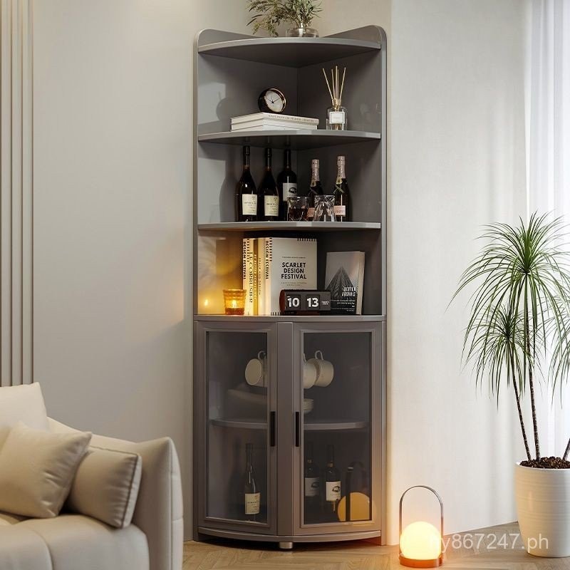 Storage Rack Floor-standing Corner Multi-layer Wall Corner Cabinet ...