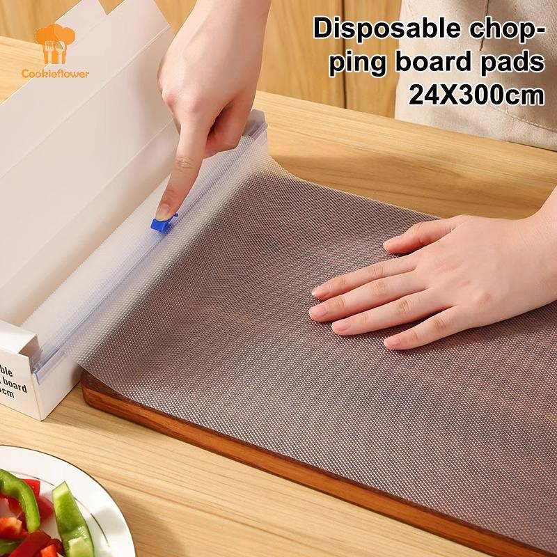 CKFR Disposable Cutting Board Mat Food Safety Kitchen Chopping Board ...