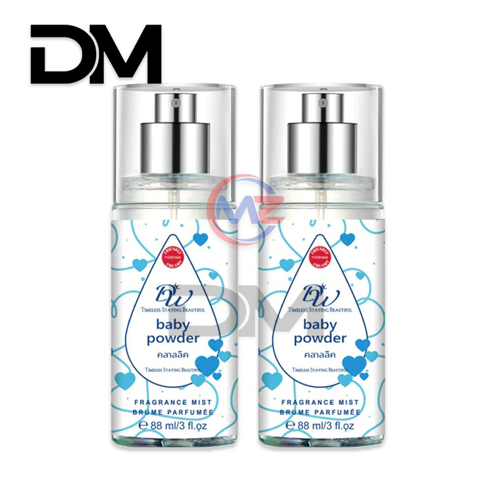 DM ( BUY 1 TAKE 1 ) DW Baby Powder Perfume Baby Powder(White) Long ...