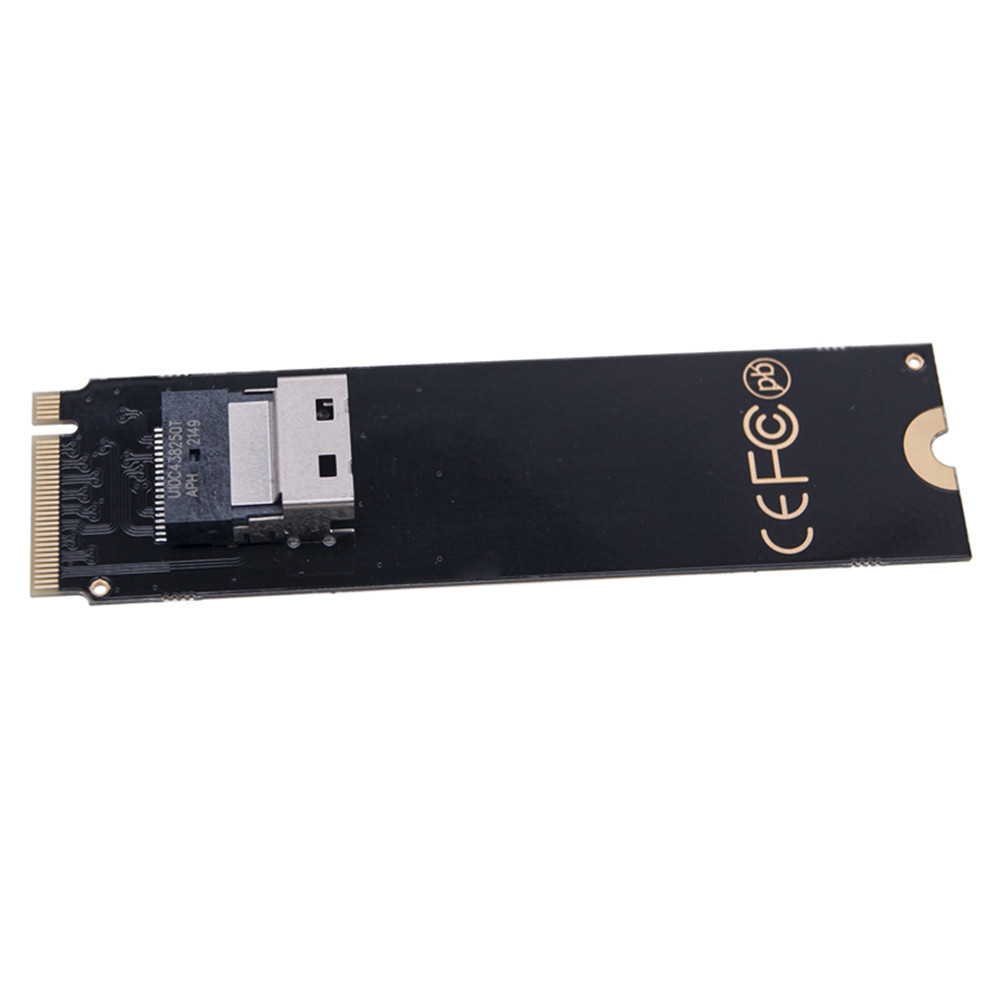 M.2 NVMe To Slimline SAS SFF-8654 Adapter NGFF M-Key NVME To Slimline ...
