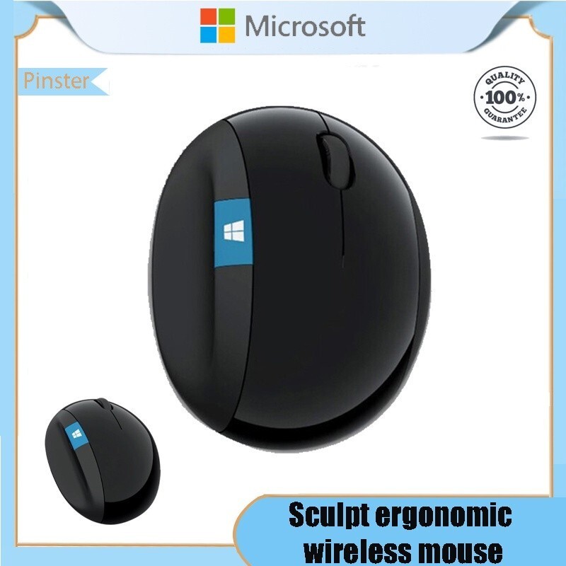 Microsoft Sculpt ergonomic wireless mouse comfortable ergonomic design ...