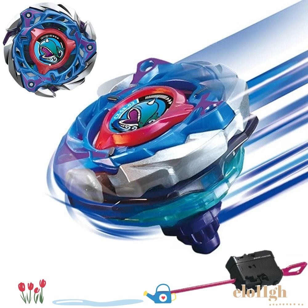 ELOGH Beyblade X Battle Gyro, Alloy Whale Flame Beys, Fighting Game CX-08-02 Spinning Tops Box ...