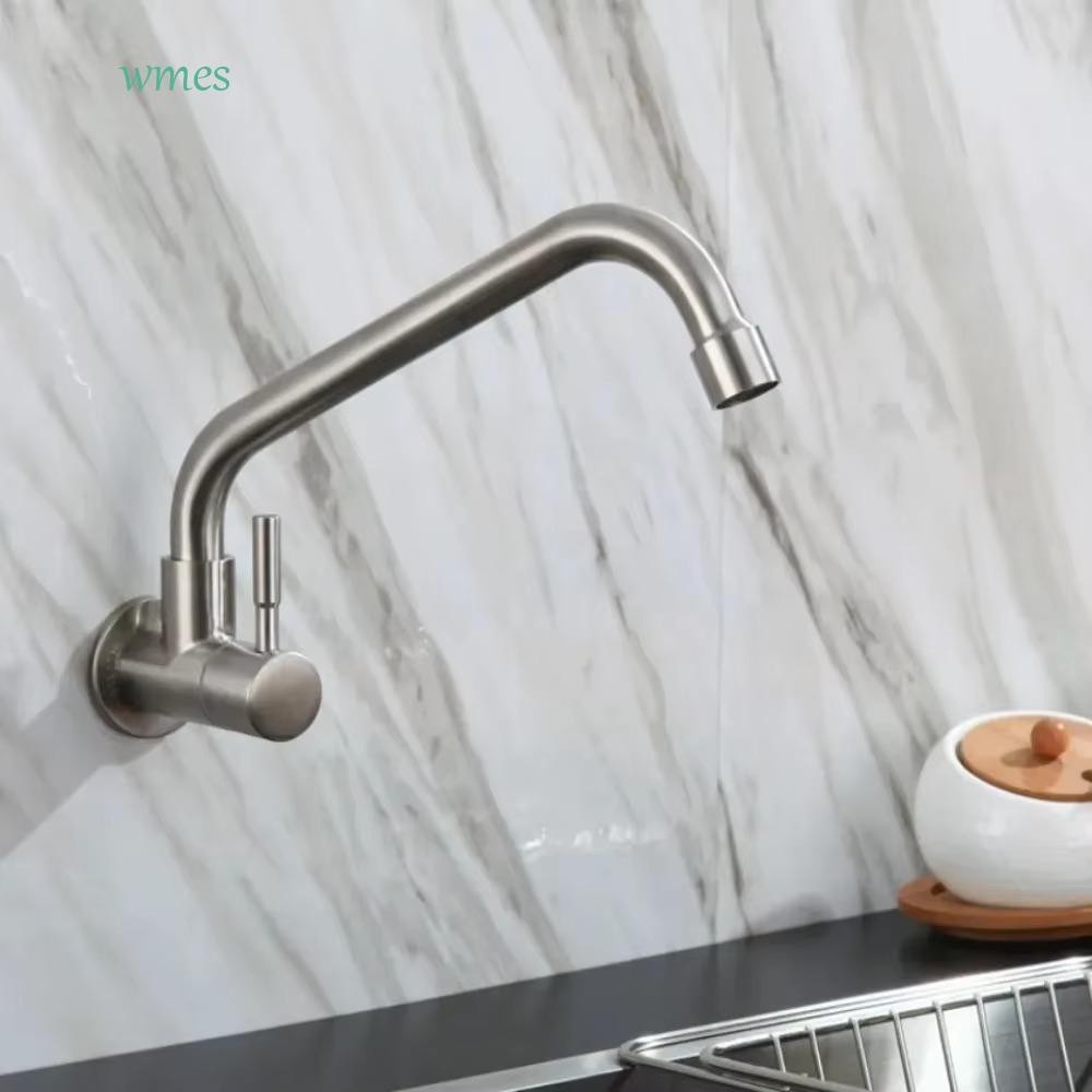 WMES1 Sink Water Tap, Splash-proof Curved Design Rotatable Kitchen ...