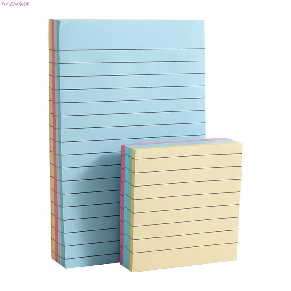 TMZ14968 200 Sheets Line Sticky Notes, Diary Self-adhesive Memo Pad ...