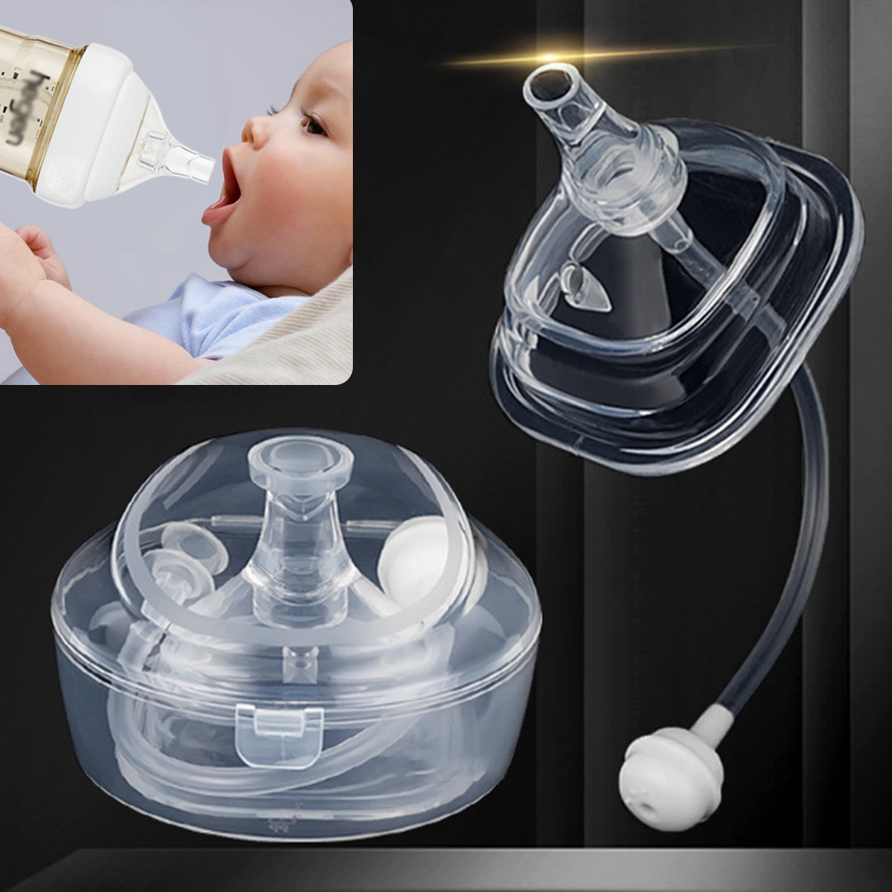 Duckbill Pacifier Nipple with Straw Replacement Parts for Hegen Baby ...