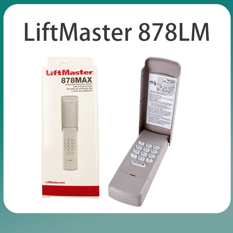 LiftMaster 877MAX Digital Keypad Remote Control Garage Door Opener Keyless Code Lock | Shopee ...