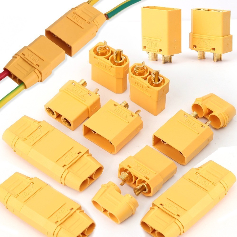 Stable Connection High-current Plugs XT90 Male Female Cable Connector ...