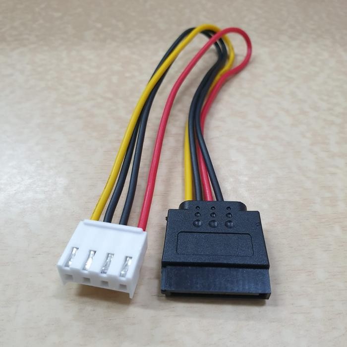 SATA Power Cable for DVR NVR Mini PC 4Pin CCTV DVR Power Cable Small to ...