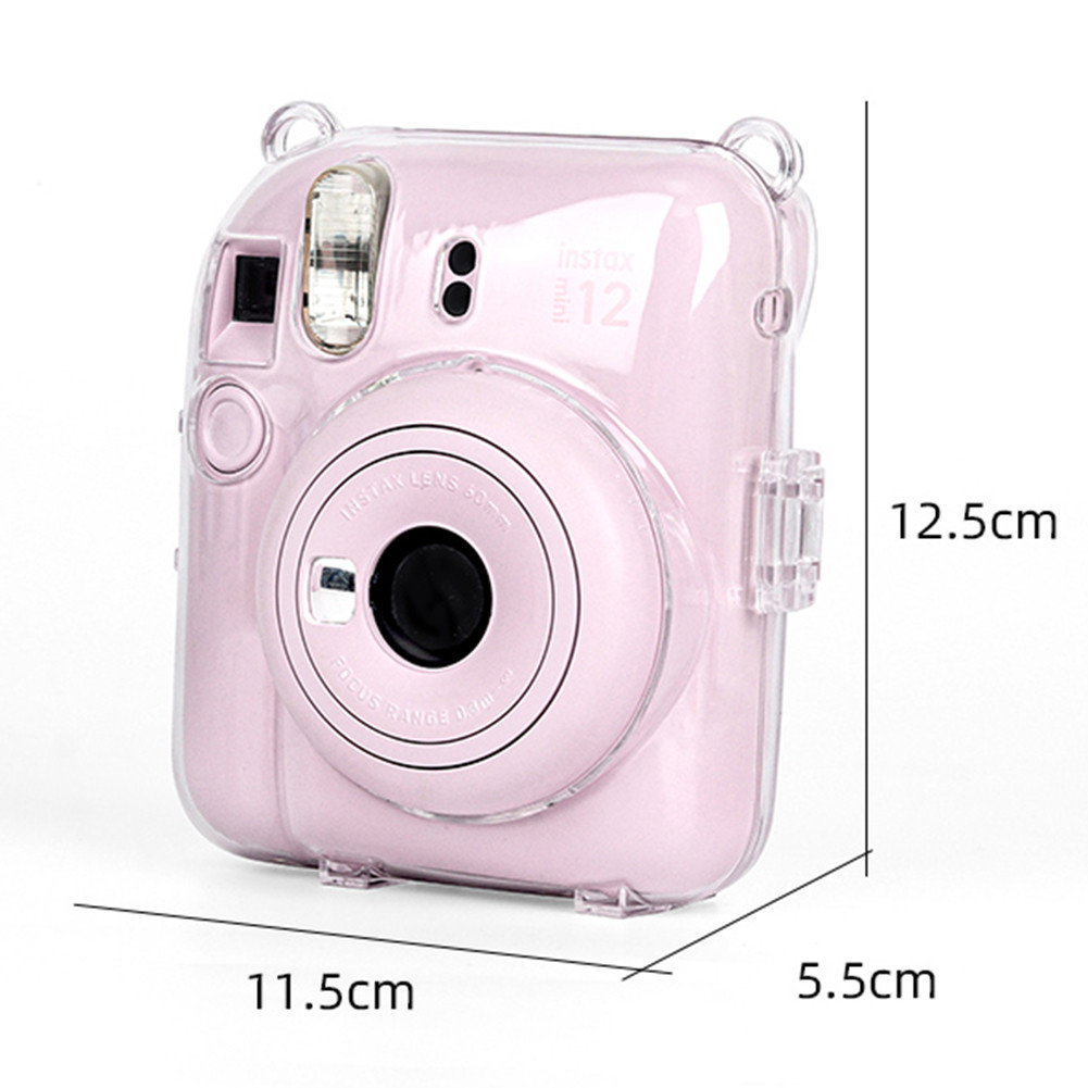 Mini Camera Bag PC Crystal Storage Case Transparent Protective Sleeve ...