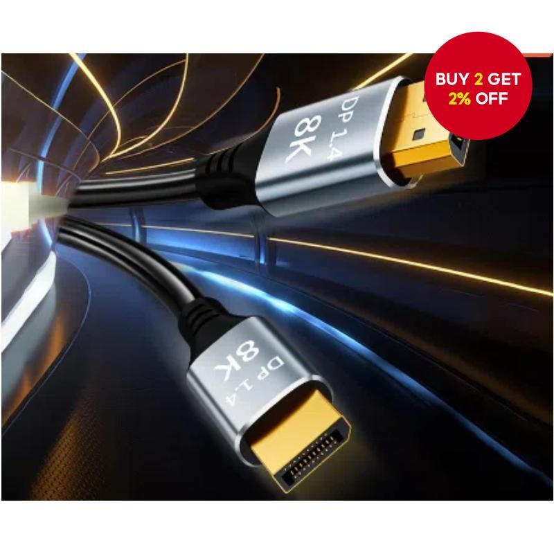 Display Port 1.4 4K*60Hz 144Hz 8K High Definition DP Cable for Monitor ...