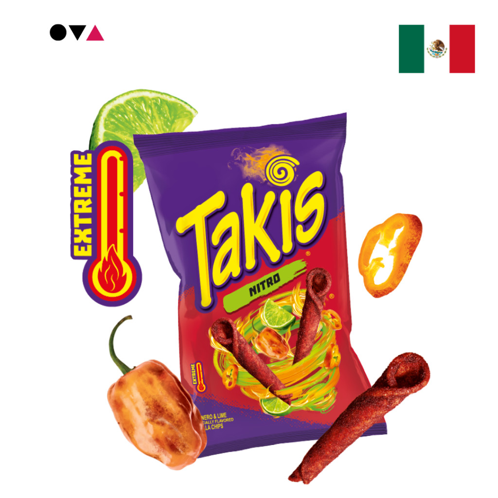 Takis Nitro Habanero & Lime 92g Imported From Mexico | Shopee Philippines