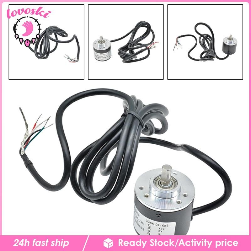 [Lovoski] Incremental Encoder From 2-phase 600P/R Rotary Encoder 5V-24V ...