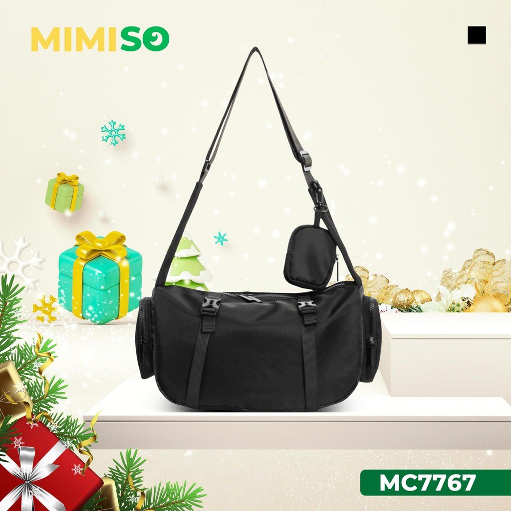 MIMISO Sling Bag For Men 2in1 Crossbody Bag With Mini Wallet Versatile ...