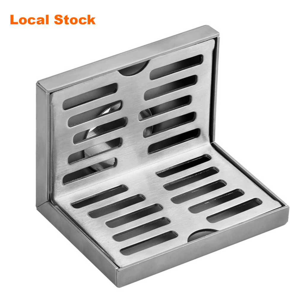 (Polaris) Stainless Steel Thickened Wall Floor Drain Side Row L-shaped ...