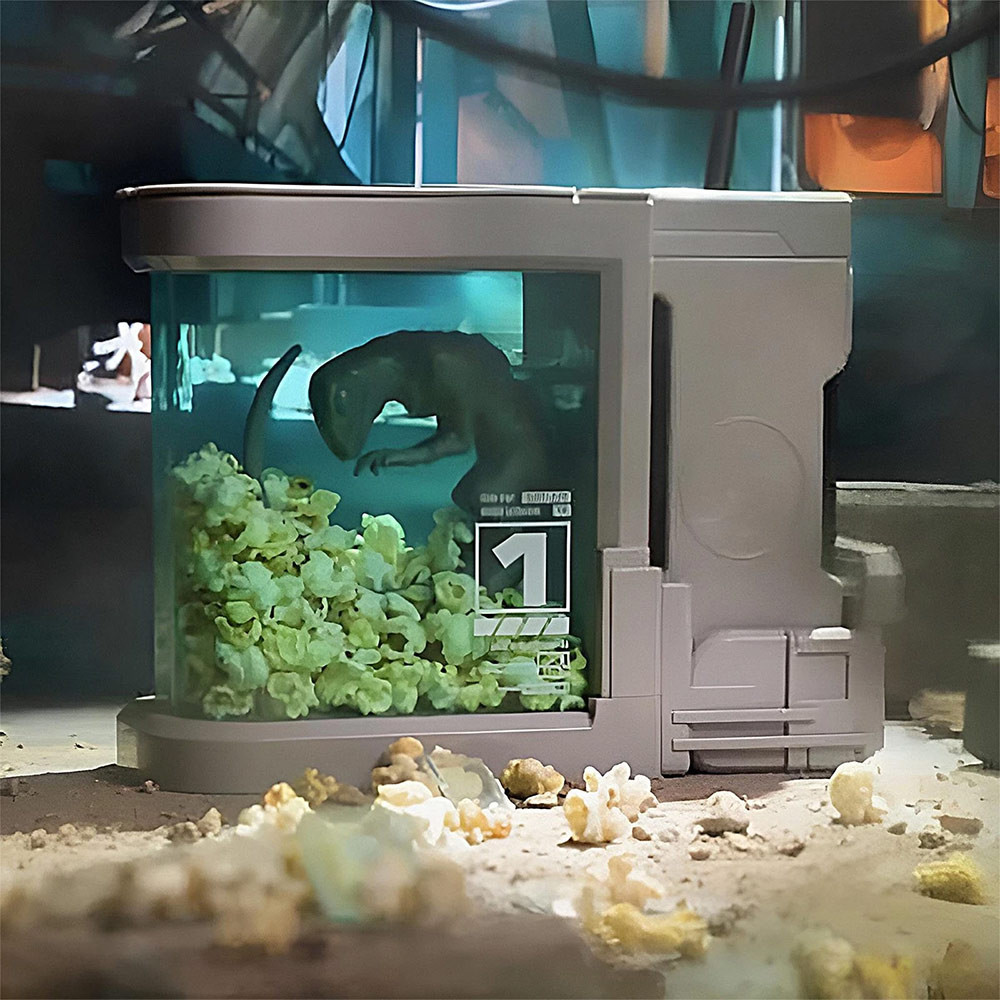 Jurassic themed Popcorn Bucket Water Cup 2 in 1 Unique Design | Shopee ...