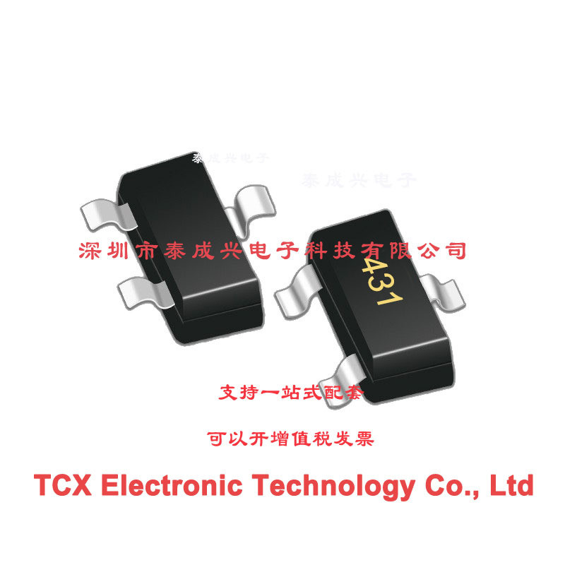 Surface Mount Three-Terminal Voltage Regulator Chip TL431 Silk ...