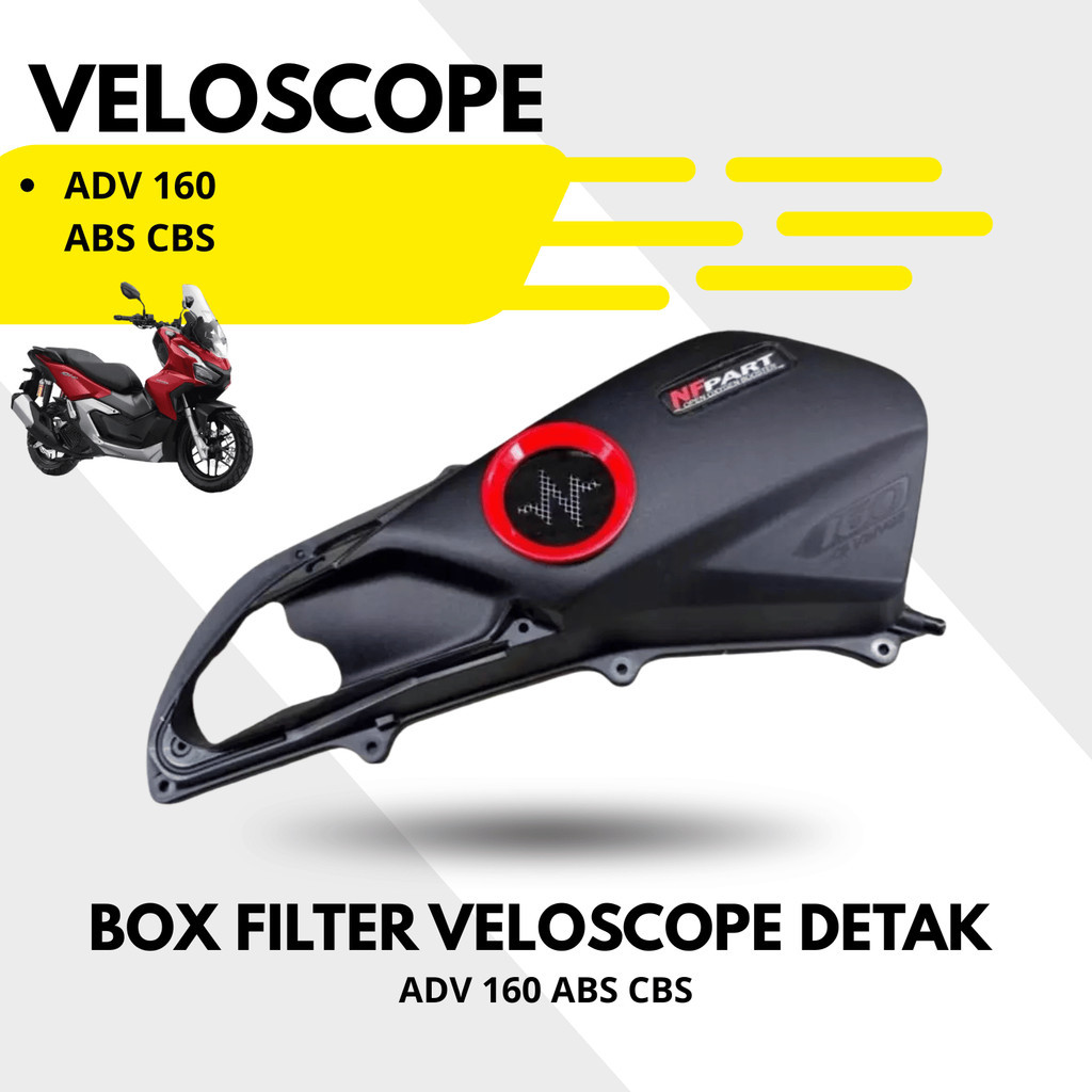 Veloscope Filter Box Cover Variation For ADV 160 Ticking Model - ADV ...