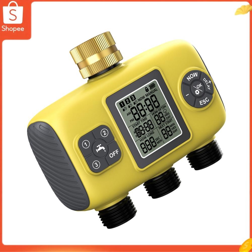 xiaomihome1-PH Water Timer Irrigation System with 3 Outlets for Garden ...