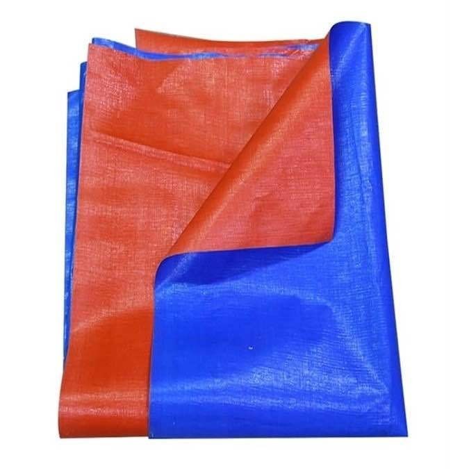 BLUE ORANGE TRAPAL –8ft Waterproof Sakolin Sheet (Per Meter, Heavy-Duty Blue Sack Cover) holio ...