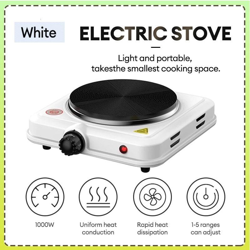 （In-Stock Ready）Portable Electric Stove Single Burner Hot Plate ...