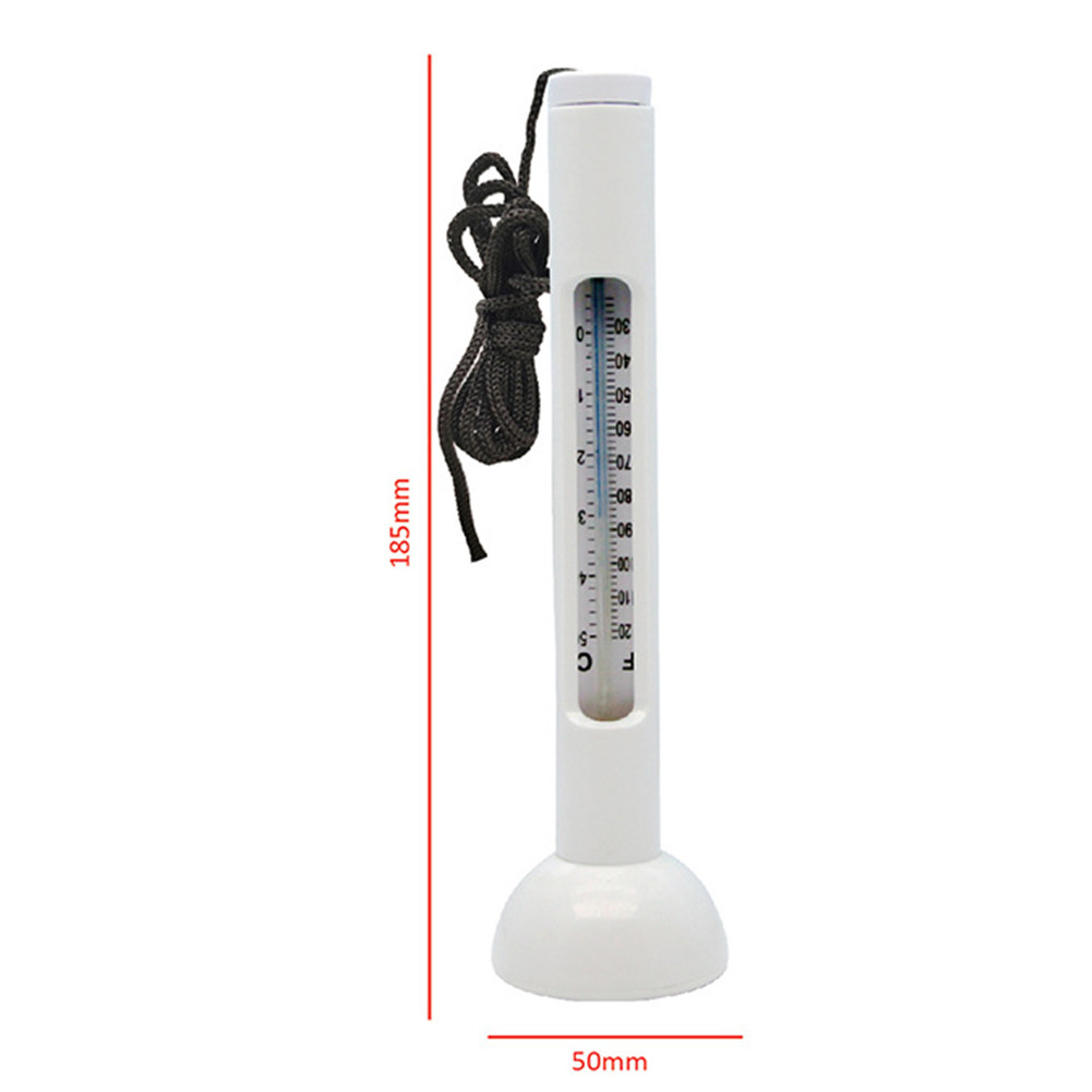 Floating Thermometer with Rope Digital Pool Thermometer Waterproof Pool ...
