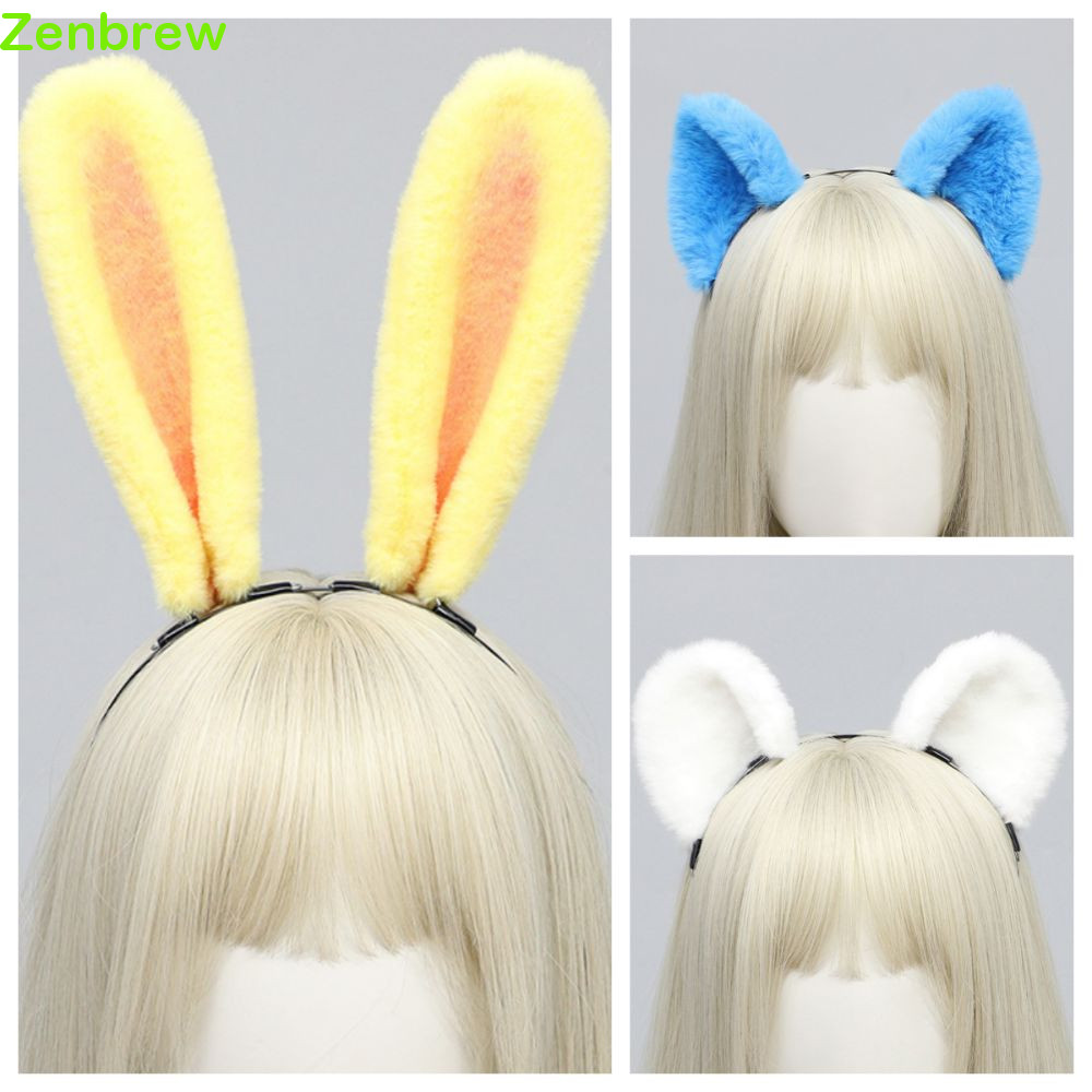 ZENBREW Cosplay Chiikawa Headband, Anime Bunny Usagi Rabbit Ear ...