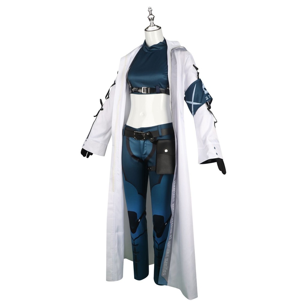 Blue Archive Cosplay Costume 2D Girl Inazuma Gaia Cosplay Costume Blue ...