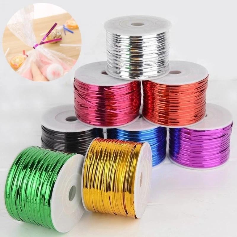 100 Yards / Roll Metal Twisted Wire Food Packaging Sealing Wire Solid ...
