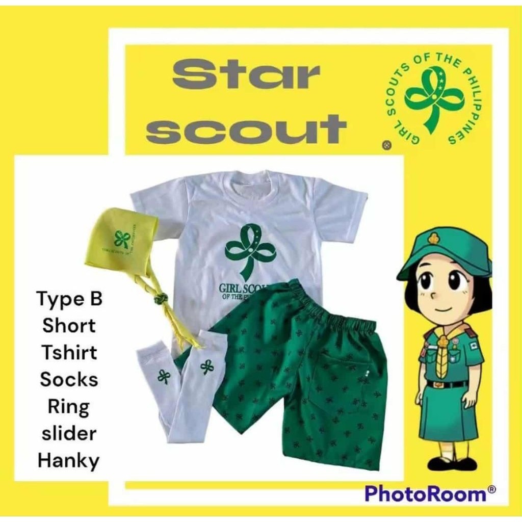 Type B GSP Uniform Set 6in1 Set (cannary) | Shopee Philippines