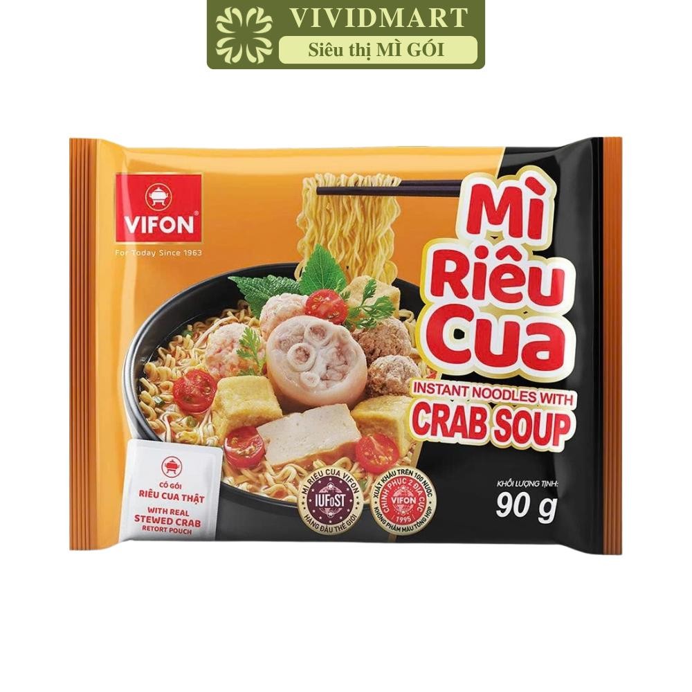 RETAIL PACKAGE - VIFON - Vifon noodles with crab flavor (with real crab ...