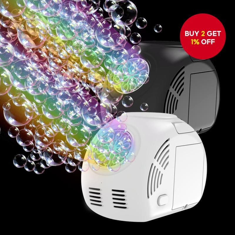 Fully Automatic Bubble Machine with 10 Holes for Outdoor Party Fun Christmas | Shopee Philippines