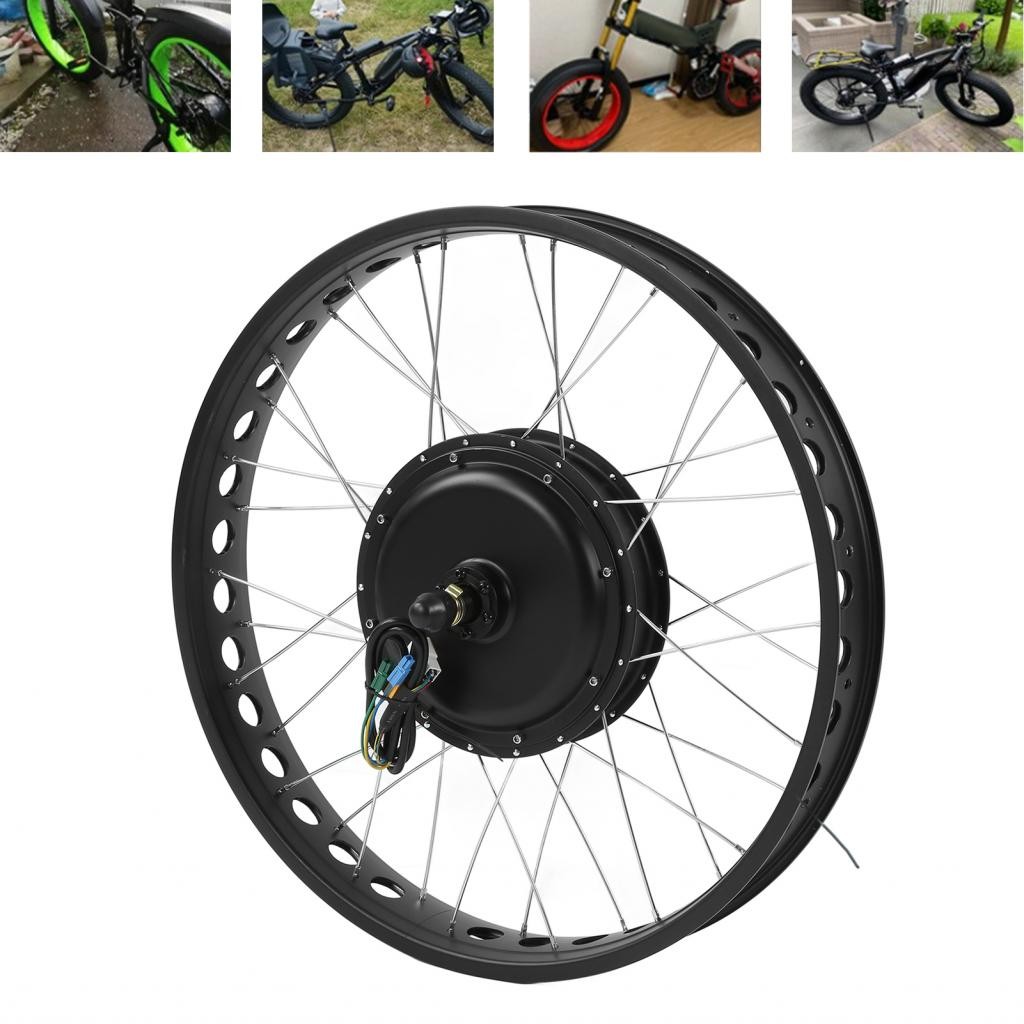 Tominihouse Fat Tire Rear Wheel Conversion Kit High Efficiency 26 Inch ...