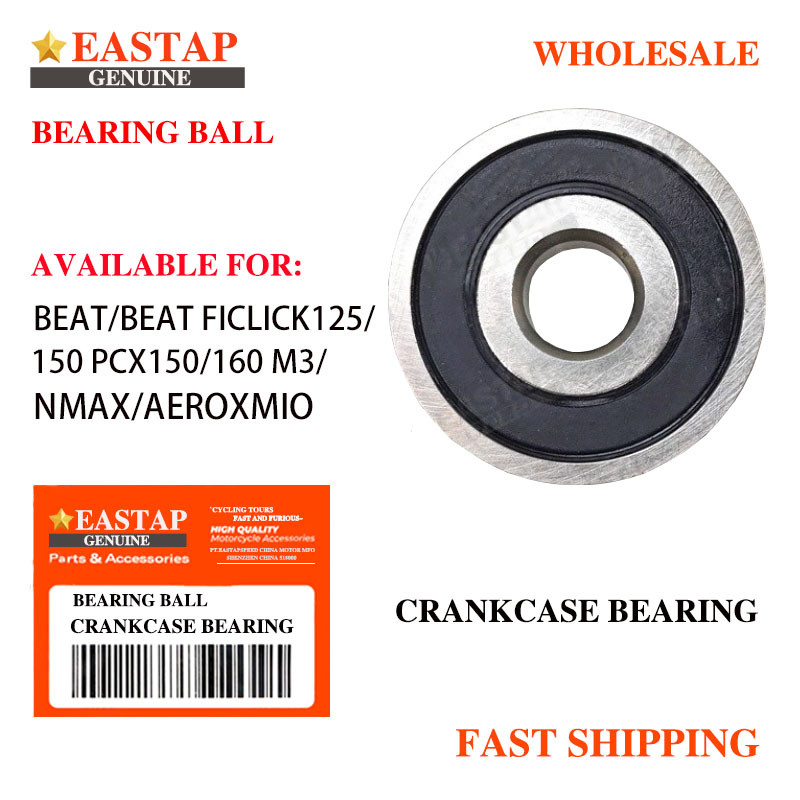 CRANKCASE BEARING BEAT/BEAT FI CLICK125/150 PCX150/160 M3/NMAX/AEROX MIO CRANKCASE BEARING ...