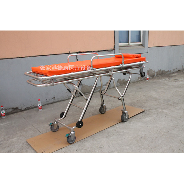 Ambulance Stretcher Multi-Variable Gear Automatic Get on Car Stretcher ...